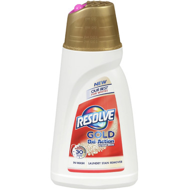 Buy Resolve Gold Oxi-Action In-Wash Gel Stain Remover White Fabrics at ...