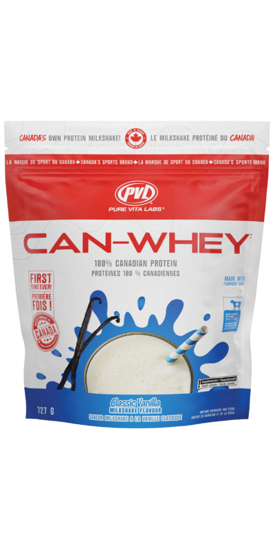 Buy PVL CAN-WHEY 100% Canadian Protein Classic Vanilla Milkshake at ...