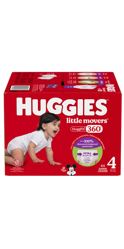 Buy Huggies Little Movers HuggFit 360 Diapers at Well.ca | Free ...
