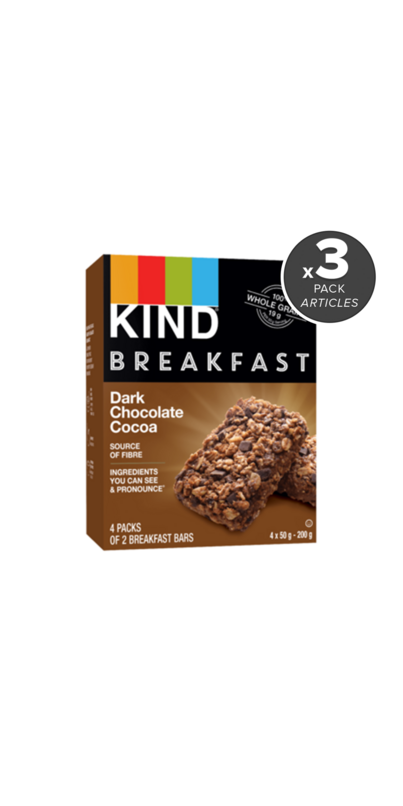 Buy KIND Breakfast Bars Dark Chocolate Cocoa Bundle at Well.ca | Free ...