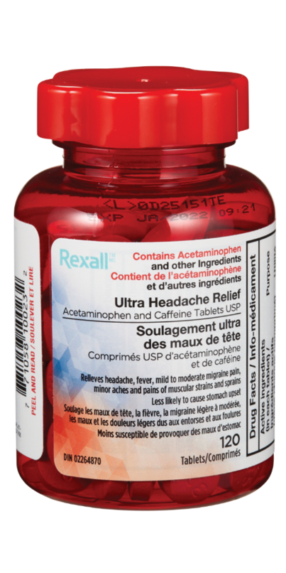 Buy Rexall Ultra Headache Relief at Well.ca | Free Shipping $35+ in Canada