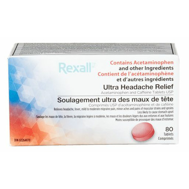 Buy Rexall Ultra Headache Relief from Canada at Well.ca - Free Shipping
