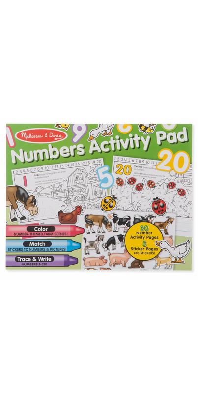 Buy Melissa & Doug Numbers Activity Pad at Well.ca | Free Shipping $35 ...
