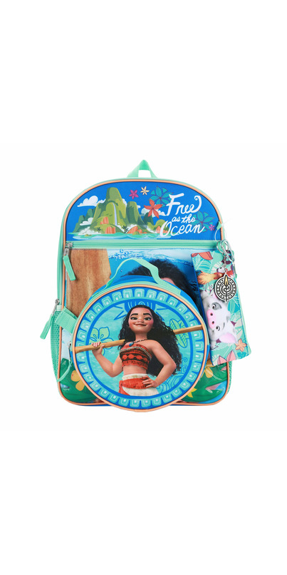 Buy Bioworld Kids Backpack and Lunch Bag Set Disney Moana Free as the ...