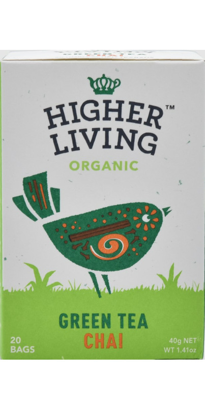 Buy Higher Living Organic Green Tea Chai at Well.ca | Free Shipping $35 ...