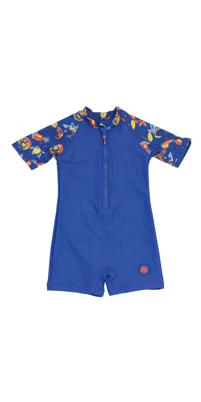 Buy Calikids One Piece Swimwear Short Sleeves Blue Active at Well.ca ...