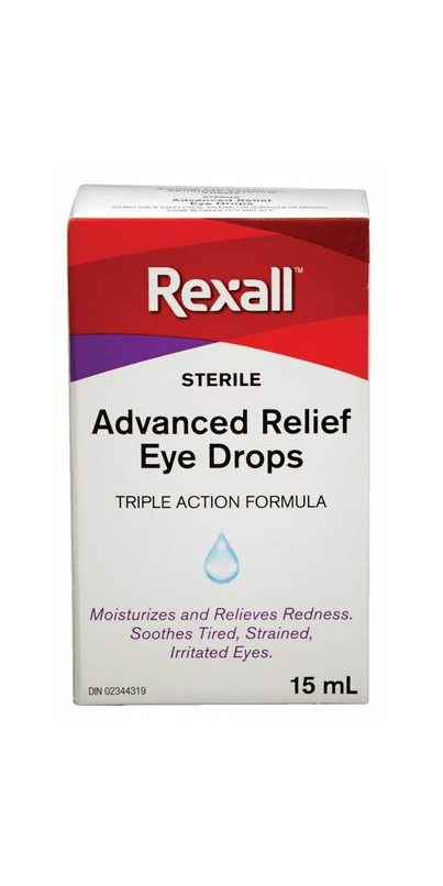 Buy Rexall Eye Drops Advanced Relief at Well.ca | Free Shipping $35+ in ...