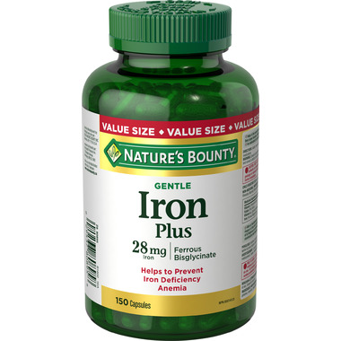 Buy Nature's Bounty Gentle Iron Value Size at Well.ca | Free Shipping ...