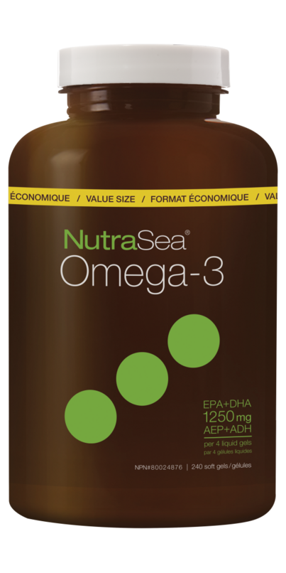 Buy NutraSea Omega-3 Softgels Value Size at Well.ca | Free Shipping $35 ...