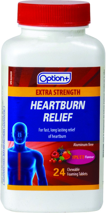 Buy Option+ Extra Strength Heartburn Relief Chewable Tablets at Well.ca ...