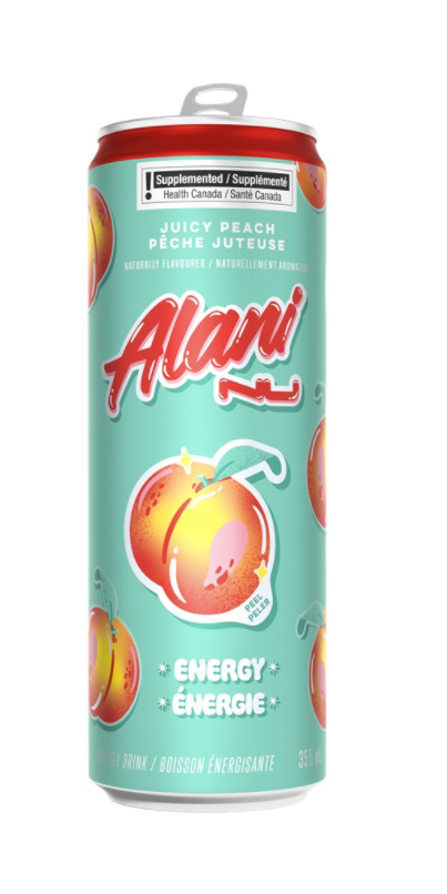 Buy Alani Nu Energy Drink Juicy Peach at Well.ca | Free Shipping $35 ...