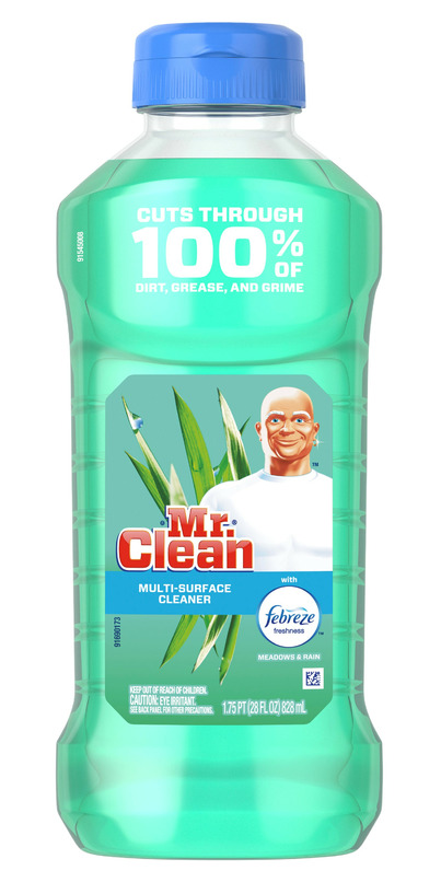 Buy Mr. Clean with Febreze Multi-Surface Cleaner Meadows and Rain at ...