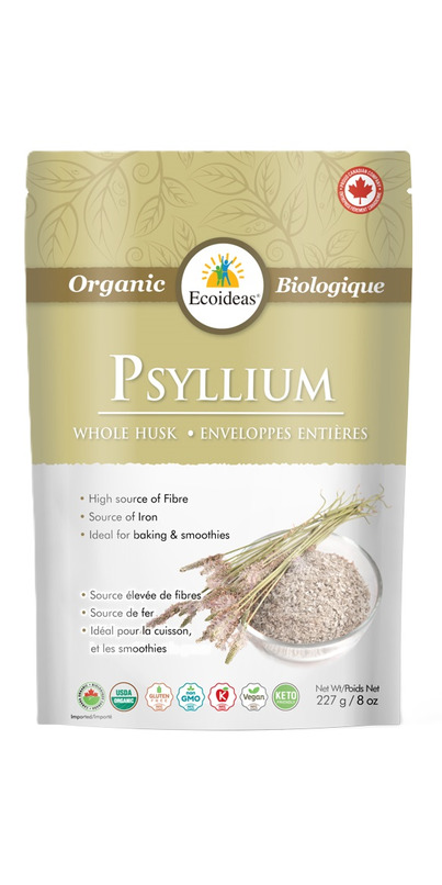 Buy Ecoideas Organic Psyllium Husk Powder at Well.ca | Free Shipping ...