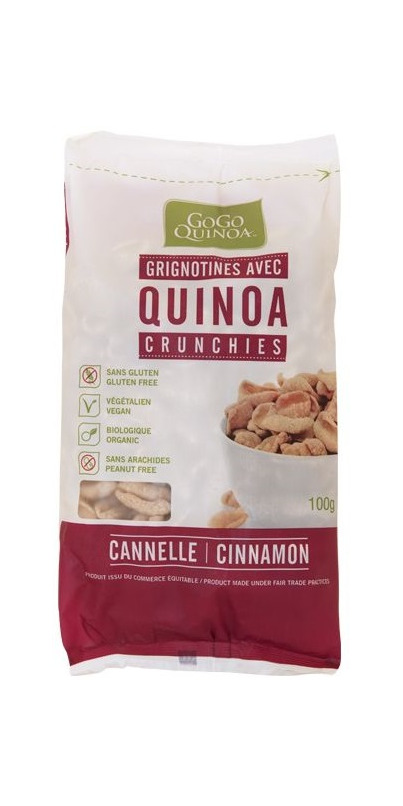 Buy GoGo Quinoa Cinnamon Quinoa Crunchies at Well.ca | Free Shipping ...