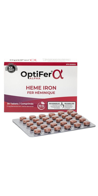 Buy Optifer Alpha Heme Iron Supplement at Well.ca | Free Shipping $35 ...