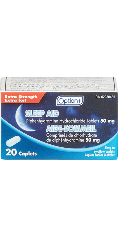 Buy Option+ Extra Strength Sleep Aid 50mg at Well.ca | Free Shipping ...