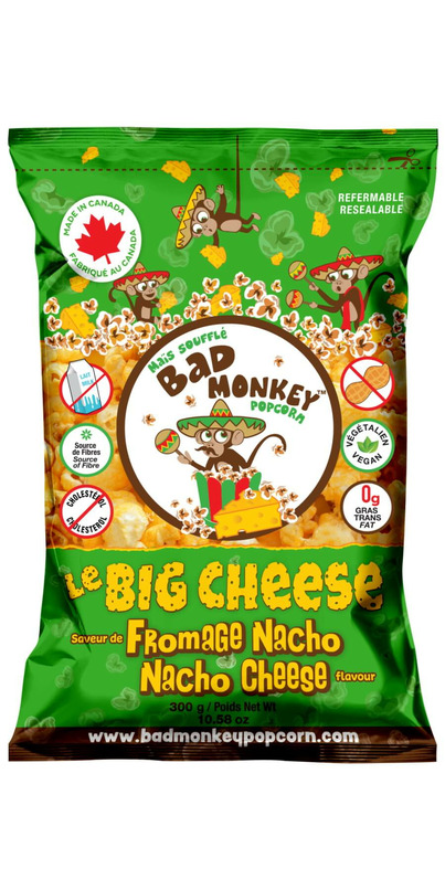 Buy Bad Monkey Popcorn Nacho Cheese Popcorn at Well.ca | Free Shipping ...