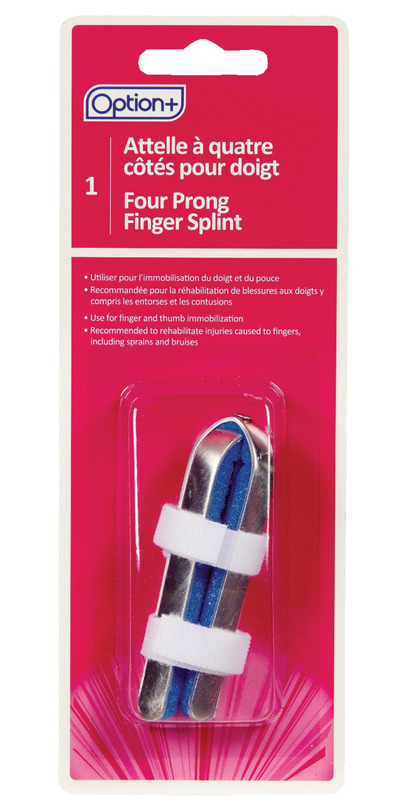 Buy Option+ Four Prong Finger Splint Medium at Well.ca | Free Shipping ...