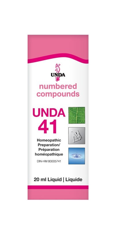 Buy UNDA Numbered Compounds UNDA 41 Homeopathic Preparation at Well.ca ...