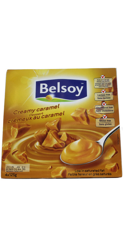 Buy Belsoy Creamy Caramel Dessert Soypudding 4 x 125 g Online in Canada ...