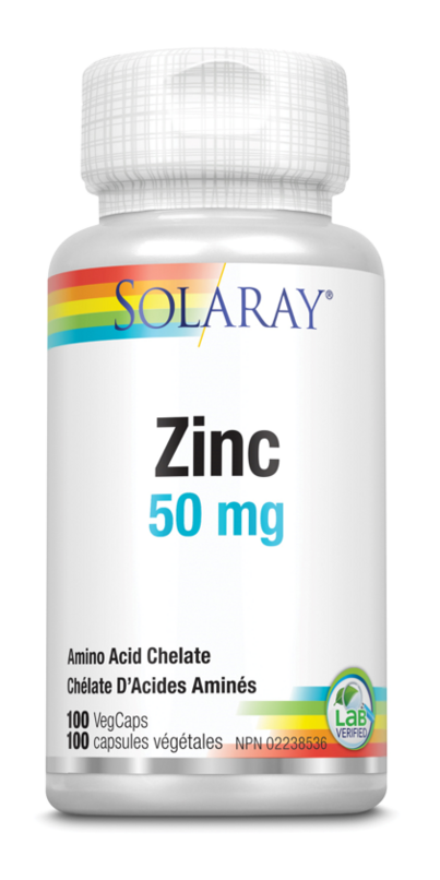 Buy Solaray Zinc 50mg at Well.ca | Free Shipping $35+ in Canada