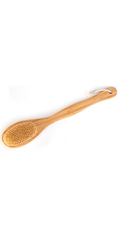 Buy Basicare Wooden Bath Brush with Natural Bristles at Well.ca | Free Shipping $35+ in Canada