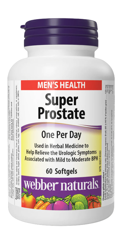 Buy Webber Naturals Men's Health Super Prostate at Well.ca | Free ...