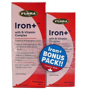 Buy Flora Iron+ Bonus Pack at Well.ca | Free Shipping $35+ in Canada