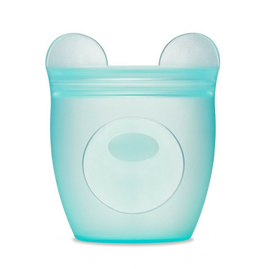 Buy Zip Top Baby Snack Cup Bear/Teal at Well.ca | Free Shipping $35+ in ...