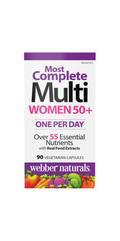 Buy Webber Naturals Women's 50+ Most Complete Multi at Well.ca | Free ...