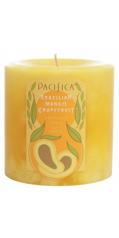 Buy Pacifica Pillar Candle Brazilian Mango Grapefruit at Well.ca | Free ...