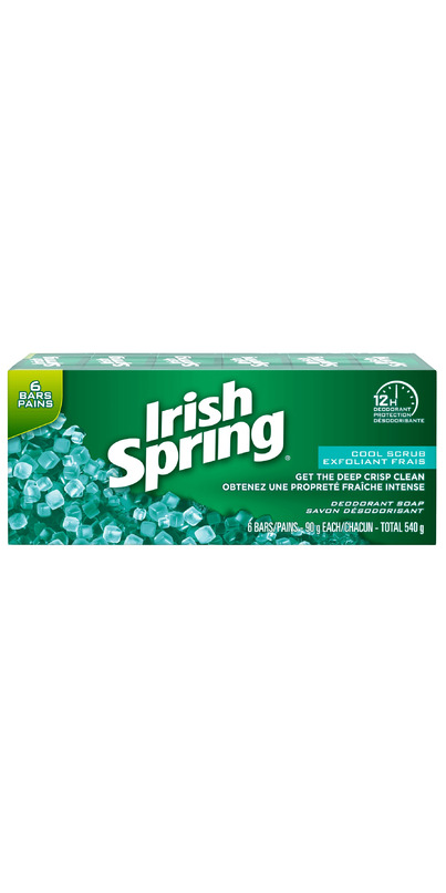 Buy Irish Spring Cool Scrub Bar Soap 6 Pack at Well.ca | Free Shipping ...