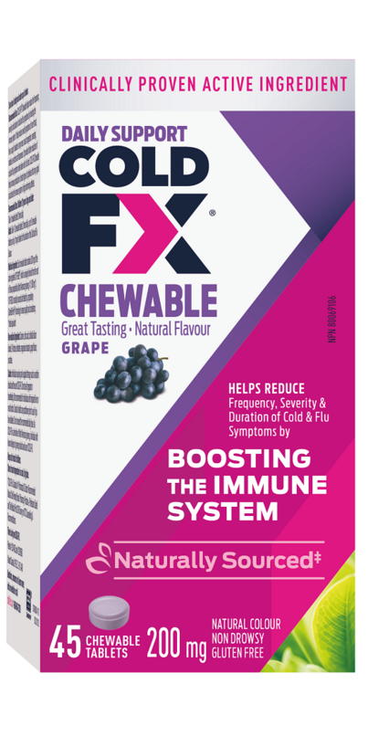 Buy COLD-FX Chewables Grape at Well.ca | Free Shipping $35+ in Canada