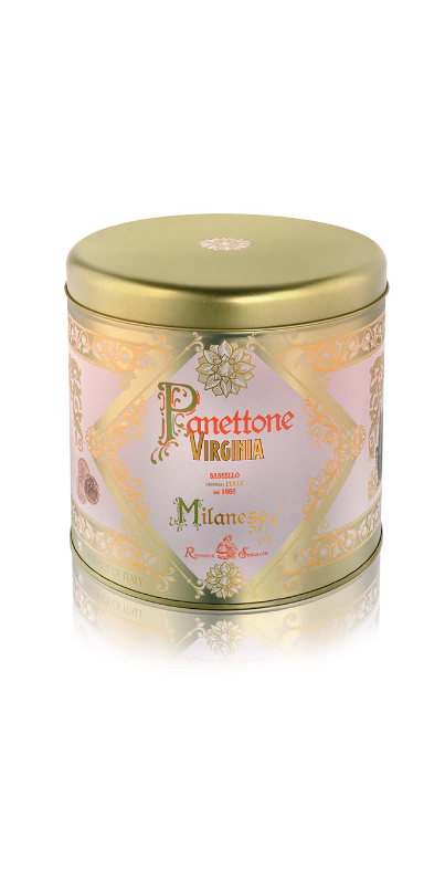 Buy Amaretti Virginia Traditional Pannettone Mini Tin at Well.ca | Free ...