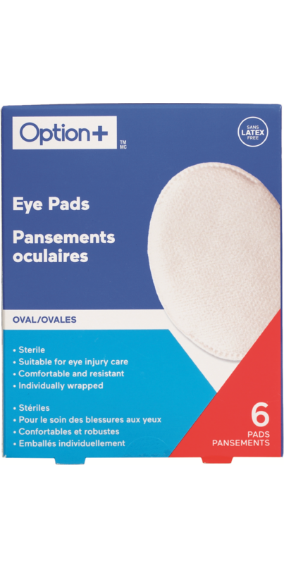 Buy Option+ Eye Pads Oval at Well.ca | Free Shipping $35+ in Canada