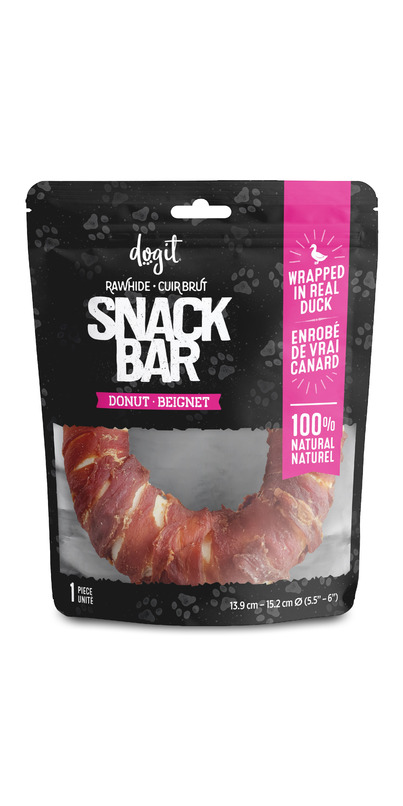 Buy Dogit Snack Bar Duck Rawhide Donut at Well.ca | Free Shipping $35 ...