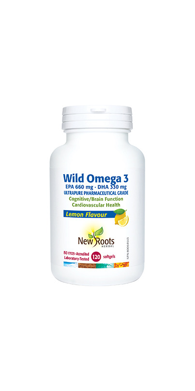 Buy New Roots Herbal Wild Omega 3 EPA 660mg DHA 330mg Lemon at Well.ca ...