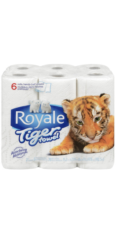 Buy Royale Tiger Paper Towel at Well.ca | Free Shipping $35+ in Canada