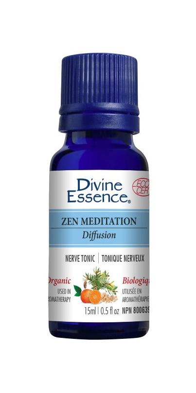Buy Divine Essence Organic Zen Meditation-Blend Essential Oil at Well ...