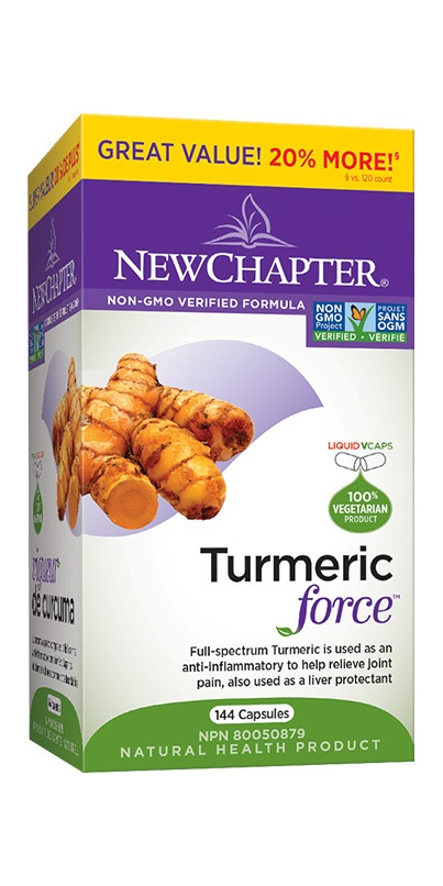 Buy New Chapter Turmeric Force Bonus Size at Well.ca | Free Shipping ...