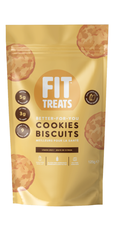 Buy Fit Treats Lemon Zest Cookies at Well.ca | Free Shipping $35+ in Canada
