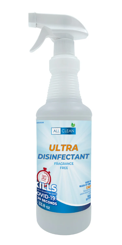 Buy All Clean Natural Ultra Disinfecting Spray Fragrance Free at Well ...