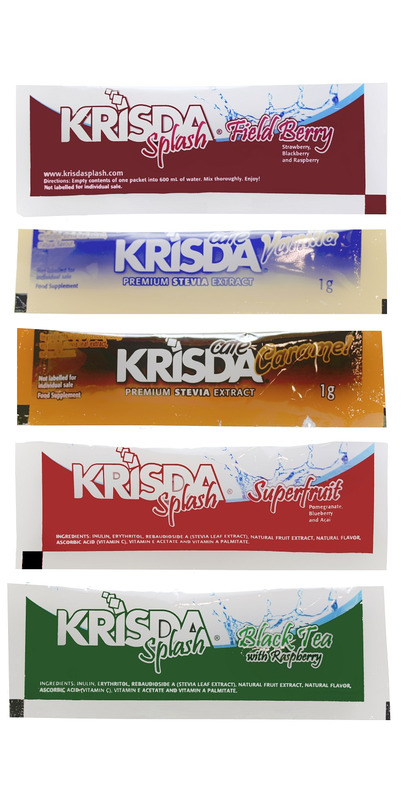 Buy Krisda Premium Stevia Extract Flavoured Sweetener Sample at Well.ca ...