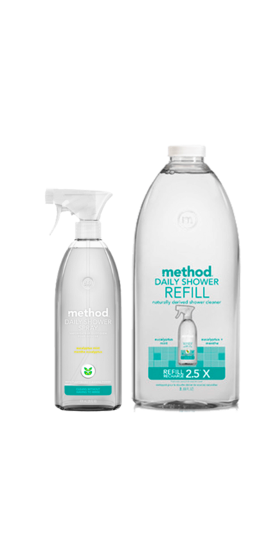 Buy Method Daily Shower Cleaner Refill Eucalyptus Mint Bundle at Well ...