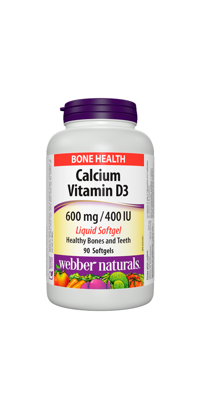 Buy Webber Naturals Calcium with D3, 600mg/400 IU at Well.ca | Free ...