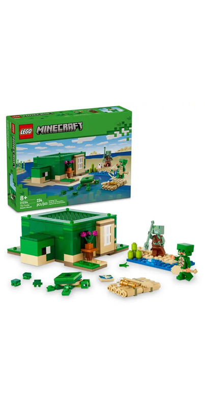 Acheter LEGO Minecraft The Turtle Beach House à Well.ca | Livraison ...
