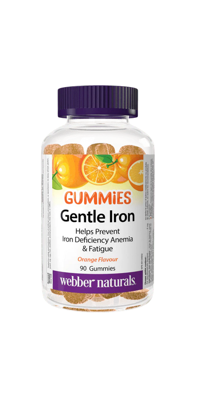 Buy Webber Naturals Gentle Iron Gummies Orange at Well.ca | Free ...