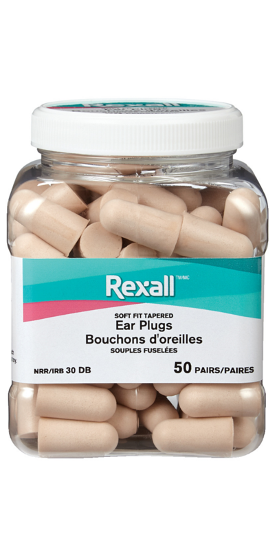 Buy Rexall Soft Fit Tapered Ear Plugs at Well.ca | Free Shipping $35 ...