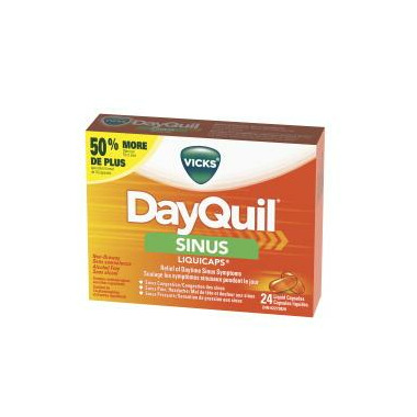 Buy Vicks DayQuil Sinus Liquicaps at Well.ca | Free Shipping $35+ in Canada