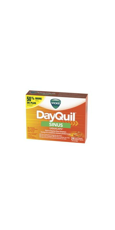 Buy Vicks DayQuil Sinus Liquicaps at Well.ca | Free Shipping $35+ in Canada
